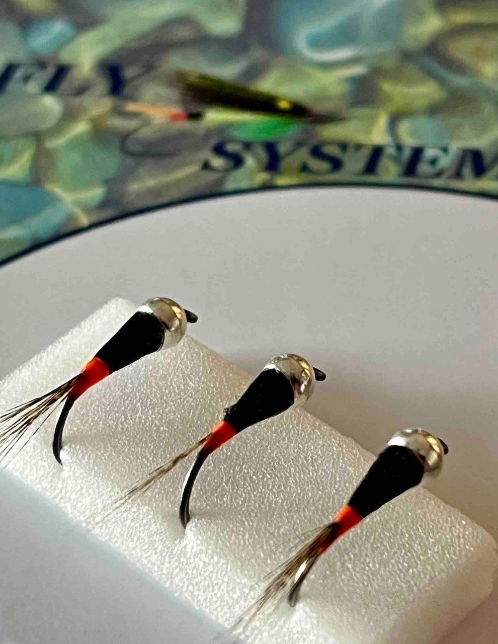 Lot 3 Nymphes Tungstène FLY SYSTEM "Perdi 01" - Madflyfishing