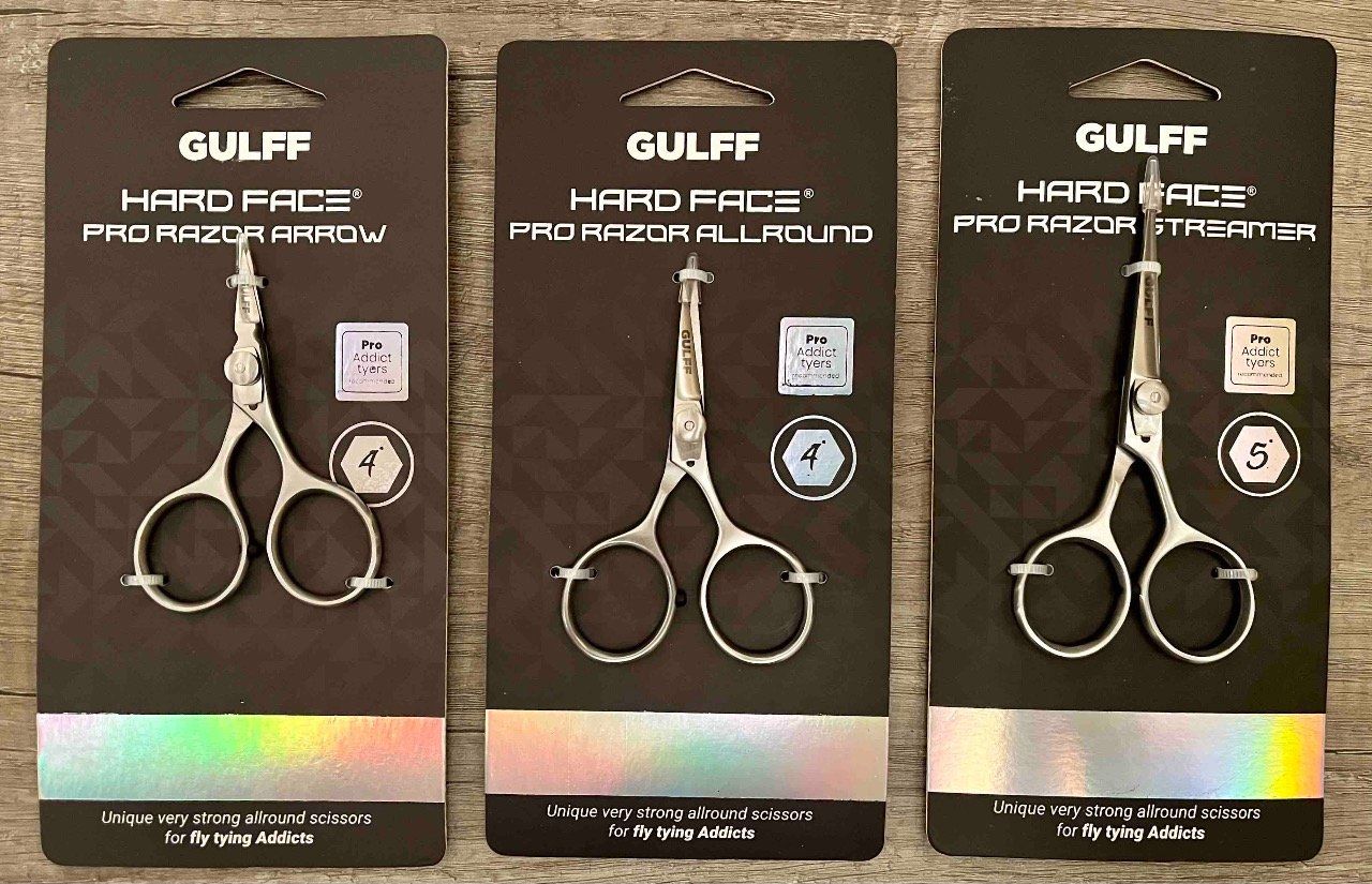 Ciseaux HARD FACE de Gulff PRO RAZOR - Madflyfishing